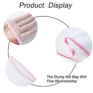 Pillow Drying Net Creative Hanging Drying Rack Multifunction Drying Mesh Bag for Plush Toy and Pillow
