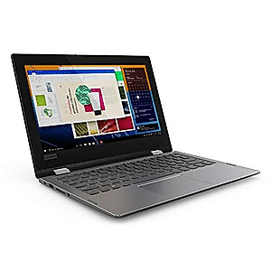 Lenovo Flex 11 11.6” 2 in 1 Laptop, Windows 10, Intel Celeron N4000 Dual-Core Processor, 4GB RAM, 64GB eMMC SSD 81A70005US