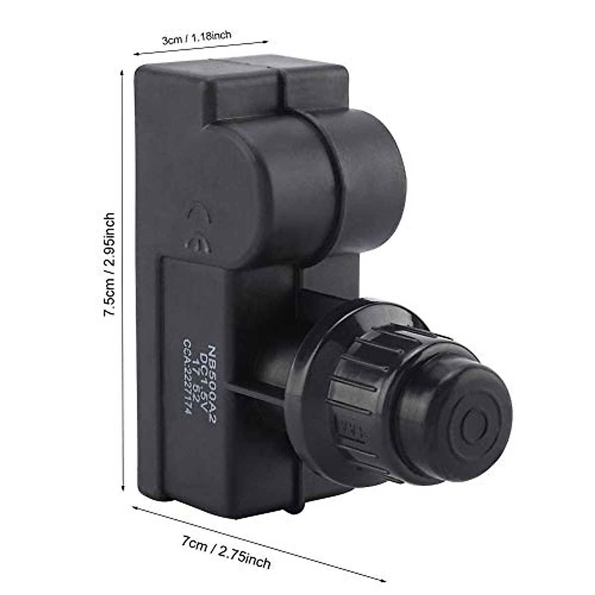 TOPINCN Spark Generator AA Battery Picnic Gas Grill BBQ Button Igniter Replacement Kitchen Utensils Appliances