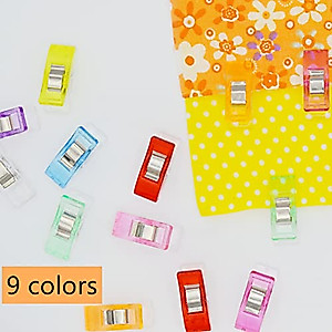 Sewing Clips for Fabric and Quilting 40 PCS,WENICE Embroidery Clips of Sewing Products for Sewing Supplies and Accessories