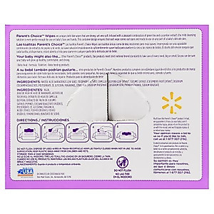 Parent's Choice Refreshing Cucumber Scent Baby Wipes 800 Quilted Sheets