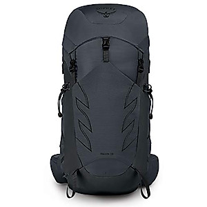 Osprey Talon 33L Men's Hiking Backpack with Hipbelt, Eclipse Grey, L/XL