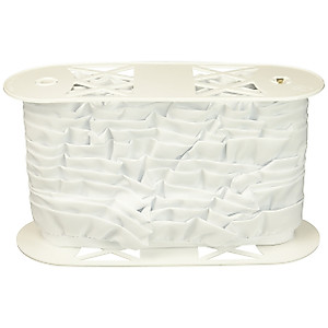 Wright Products Ruffled Quilt Binding 2" Wide 15 Yards-White