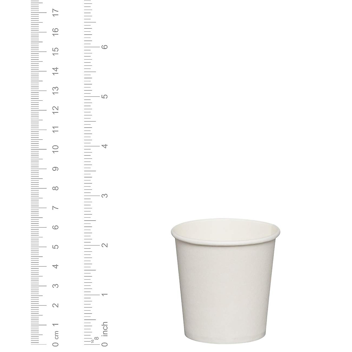 Comfy Package [4 oz. - 300 Count White Paper Cups, Small Disposable Bathroom, Espresso, Mouthwash Cups