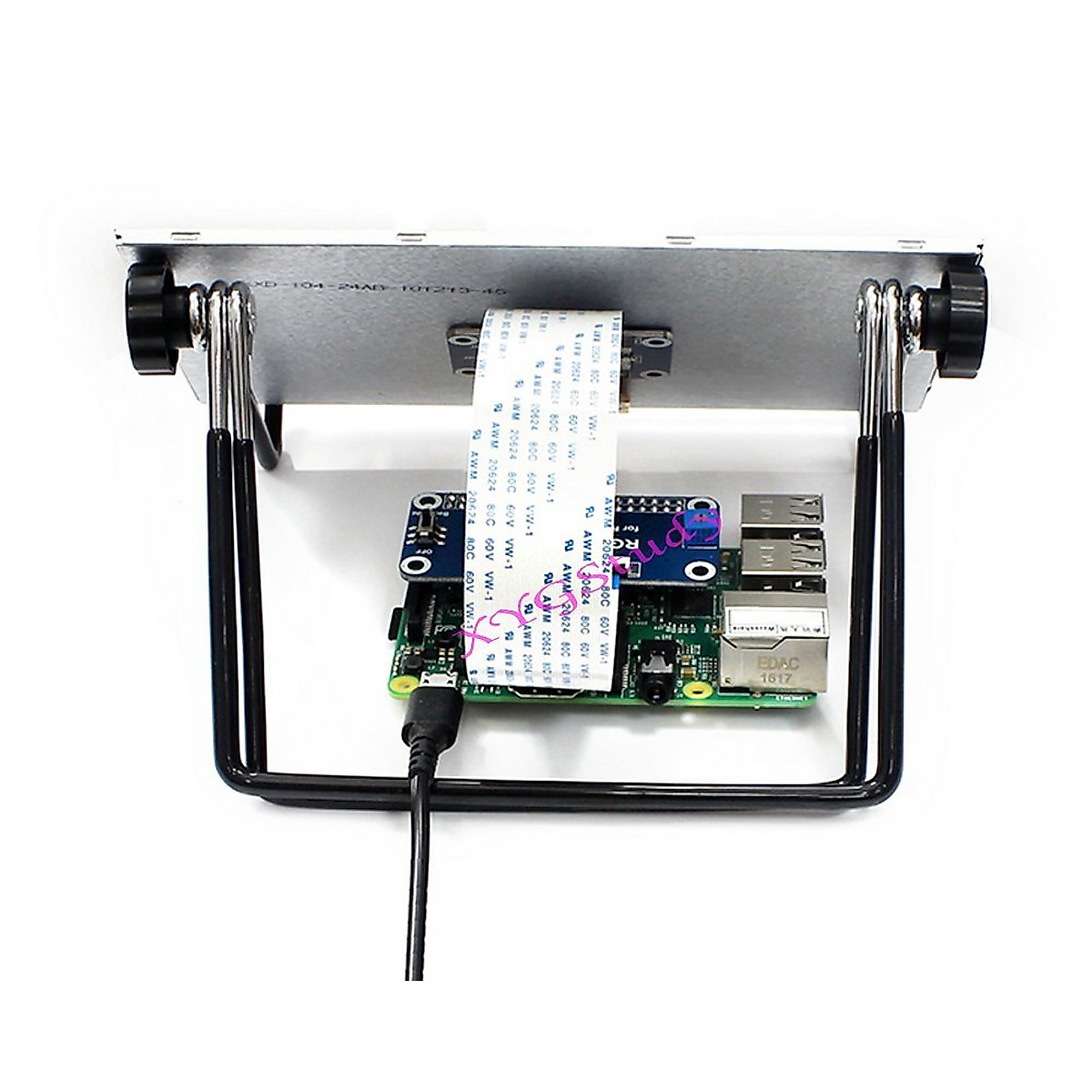 7 inch IPS 1024x600 Display LCD DPI Interface no Touch Supports Raspbian Ubuntu OSMC Compatible with Raspberry Pi 2B/3B/3B+/4B/Zero/Zero W @XYGStudy