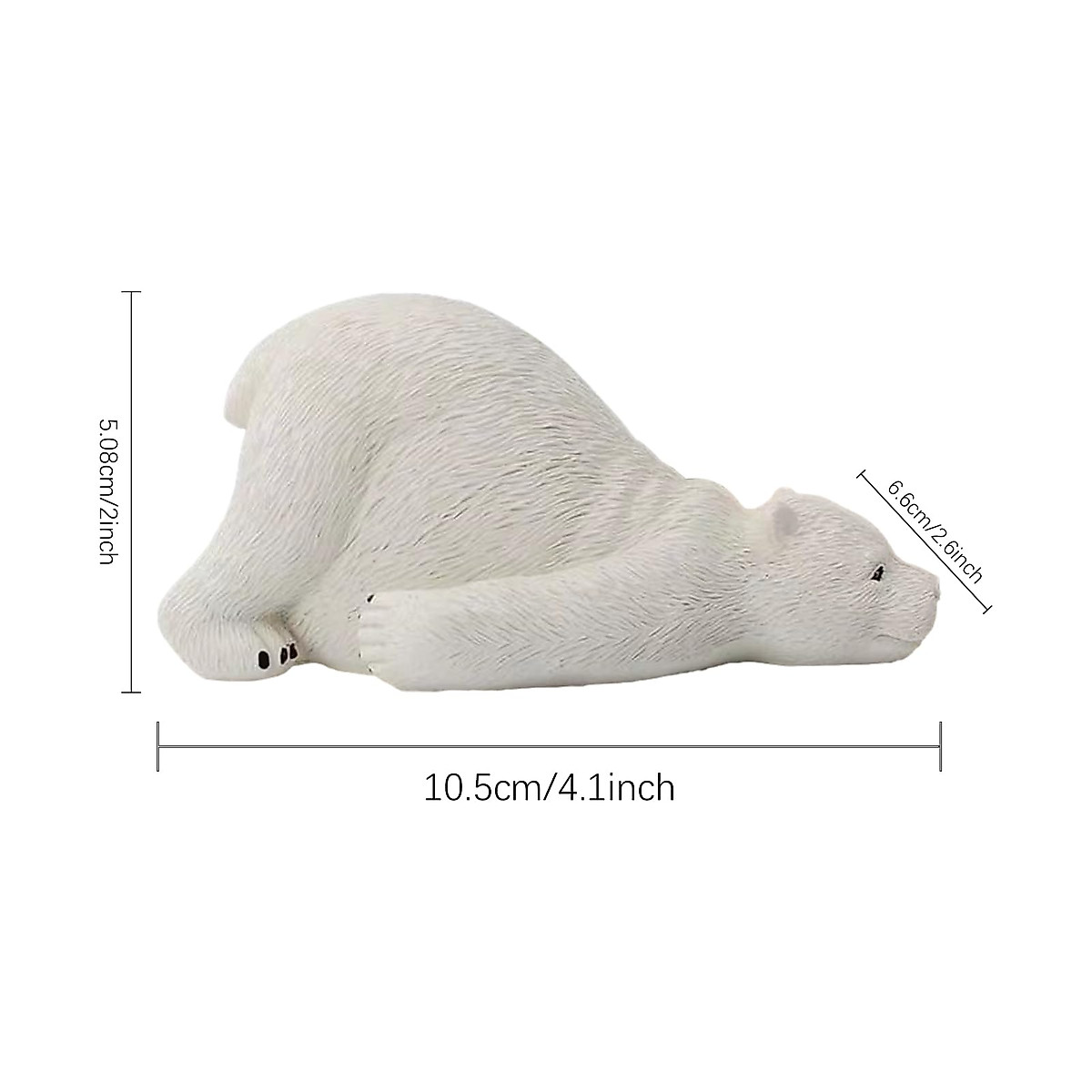 Generic 2 Pcs ToilReplacement Parts, Polar Bear Toilet Floor Bolt Covers Toilet Bolt Caps Decorative, Toilet Bolt Caps Toilet Bolt Covers for Bathroom Kitchen Toilet, QOIC02BKDK5QYNGHO4D6