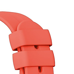 Gabb Watch Style Band - Kids Watch Band Replacement, Flexible, Waterproof Soft Silicone for All Watches, Easily Adjustable, Sweatproof and High-Performance Silicone (Red)