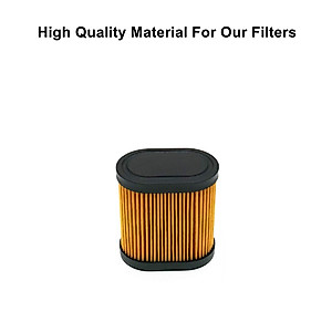 MOWFILL 4 Pack 36905 Air Filter Replace for Tecumseh 740083A,Craftsman 33331 Fits Tecumseh LEV100 LEV115 LEV120 LV195EA OVRM65 OVRM105 OVRM120 Lawn Mower Air Cleaner Element