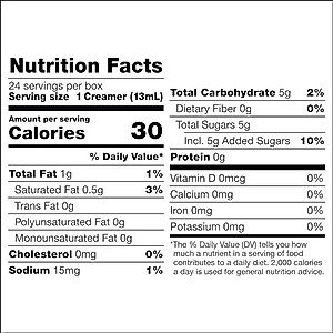 International Delight Coffee Creamer Singles, Sweet & Creamy, Shelf Stable Flavored Creamer, 24 Ct, 16 FL Oz, Pre-Portioned Creamers