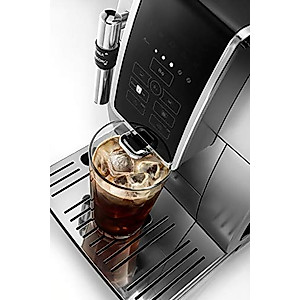 De'Longhi Dinamica Fully Automatic Coffee and Espresso Machine with Premium Adjustable Frother, Stainless Steel, ECAM35025SB
