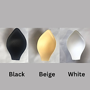 Men Bulge Enhancing Underwear Cup Sponge Pad for Underwear Swimwear Boxers Briefs Trunks Penis Enlargement Cup (Black Beige White)