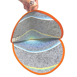 Needzo Cute Kitchen Essentials, Mexican Serape Pattern Tortilla Warmer, Microwavable for Corn and Flour Tortillas, Multicolor