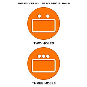 Pacific Bay Lynden Modern High Arc Kitchen Sink Faucet - Metallic Plating Over ABS Plastic - (Polished Chrome)