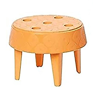 F-Price Replacement Parts for Barbie Malibu House Dollhouse Playset - FXG57 ~ Replacement Doll Size Orange Coffee Table