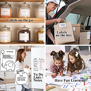 Vicbear 15 Rolls Mini Printer Sticker Paper, Thermal Sticker Paper for Mini Printer Sticker Maker, Self-Adhesive Mini Sticker Printer Paper, 57 x 25 mm, Compatible with Most Mini Receipt Printers