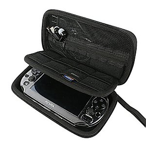 khanka Hard Travel Case Replacement for Sony Psvita PS Vita 1000 and PSVita Slim (PSV 2000)/PSP PlayStation 3000 Video Console