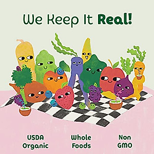 Sprout Organic Baby Food, Stage 2 Pouches, Carrot & Chickpea Plant Powered Protein, 3.5 Oz Purees (Pack of 12)