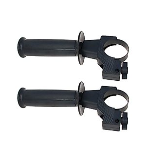 Utoolmart Black Plastic Housing Auxiliary Side Handle for Angle Grinder 2pcs