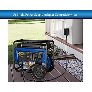 UpBright 12V AC/DC Adapter Compatible with Westinghouse WGen9500 WGen9500DF WGen12000 DF WGen3600DF WGen 9500 1200 Watt iGen4500 WPro12000DF WPro8500 Generator XY YP-018 Power Supply Battery Charger