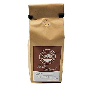 Fall Blend Coffee hand roasted beans, complex and spicy with notes of nutmeg, cinnamon, and pumpkin spice by SPLIT OAK COFFEE ROASTERS Medium Roast Coffee (Single)
