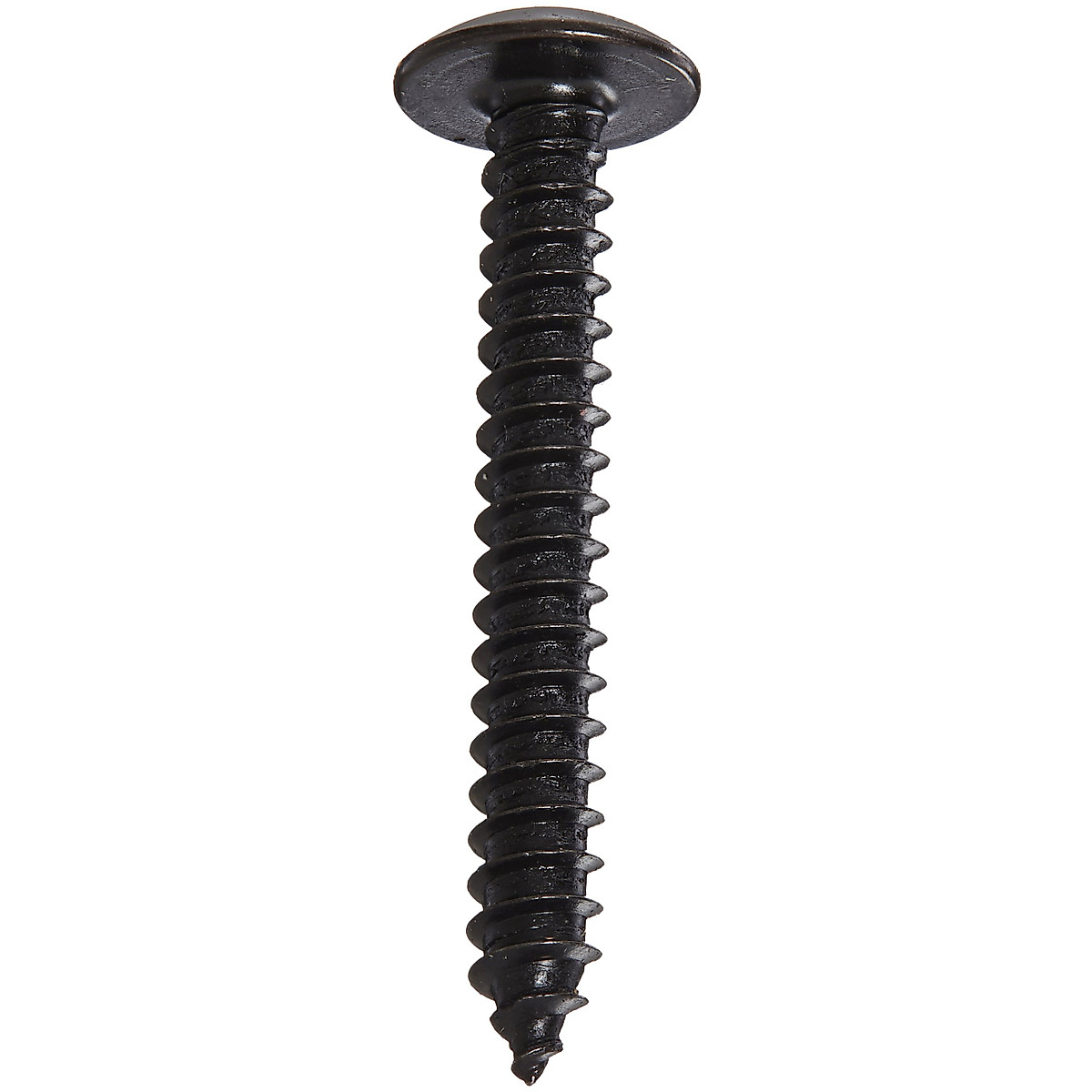 Small Parts 0820ABPTB Steel Sheet Metal Screw, Black Oxide Finish, Truss Head, Phillips Drive, Type AB, #8-18 Thread Size, 1-1/4" Length (Pack of 100)