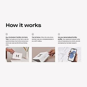 Modern Fertility Hormone Test | Reliable, Convenient at-Home Kit for Women Delivers Personalized Reports, Accurate & Fast, Collect Your Sample and Send It to Our Lab