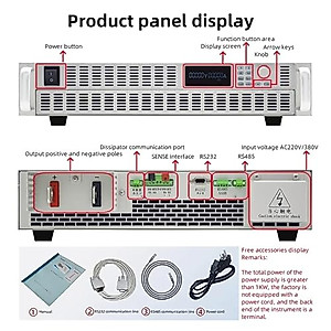 Arionyx Laboratory Switch DC Power Supply 30V 60V 100V 150V 300V 600V 6A 12A 24A 36A 60A 120A Switch DC Power Supply(110V,150V 24A)