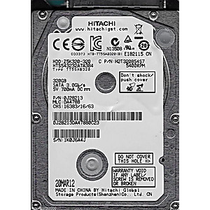 HGST Travelstar Z5K320 HTS543232A7A384 320 GB 2.5 Internal Hard Drive (Renewed)