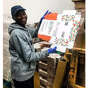 Refugee Bath Co. Variety Pack Bath Bombs Tea Tree and Eucalyptus Essential Oils Cocoa Butter Support Refugee Employment in USA (12 Pack)