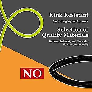 M MINGLE Pressure Washer Hose 100 FT x 1/4" - Replacement Power Wash Hose with Quick Connect Kits - High Pressure Hose with M22 14mm Fittings - 3600PSI