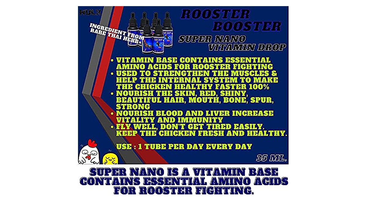 SPEED Super Nano Drop for Rooster Booster & Recovery
