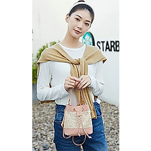 Straw Bag for women Summer Beach Bag Woven Hobo Handbag Work Tote Bag Vacation Bucket Bag Crossbody Purse
