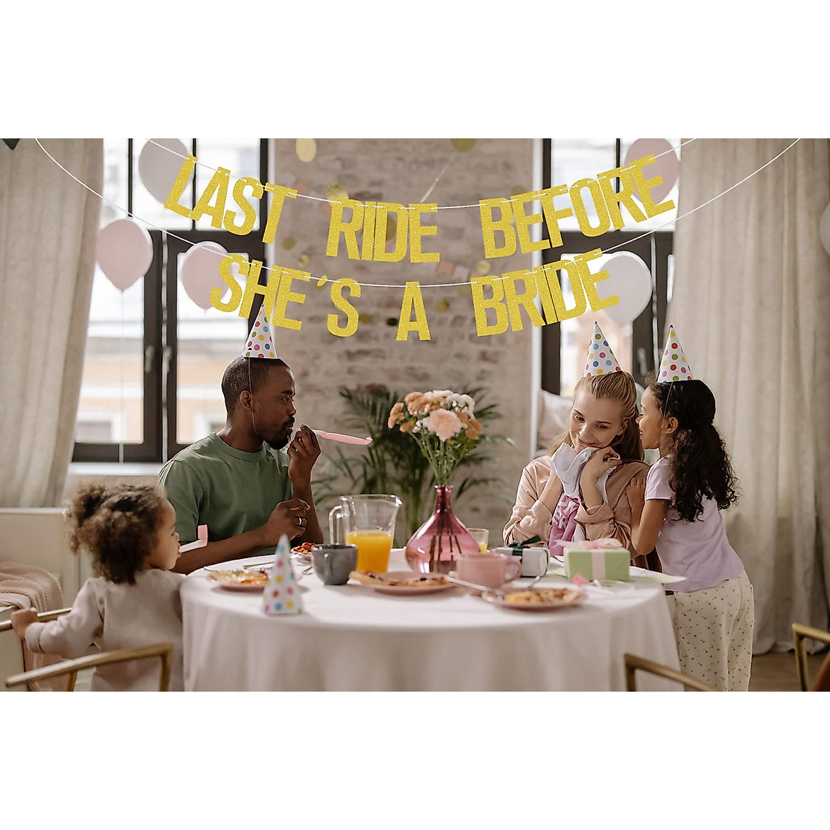 Last Ride Before She's a Bride Banner Gold Glitter, Western Bachelorette Party Decorations, Nashville Bachelorette Party Banner, Cowgirl Bride Banner, Western Cowgirl Bachelorette Party Decorations