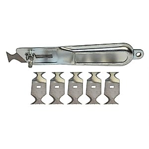 Superior Steel RK742 7 inch Roofing Utility Knife with 5-Pack of Blades