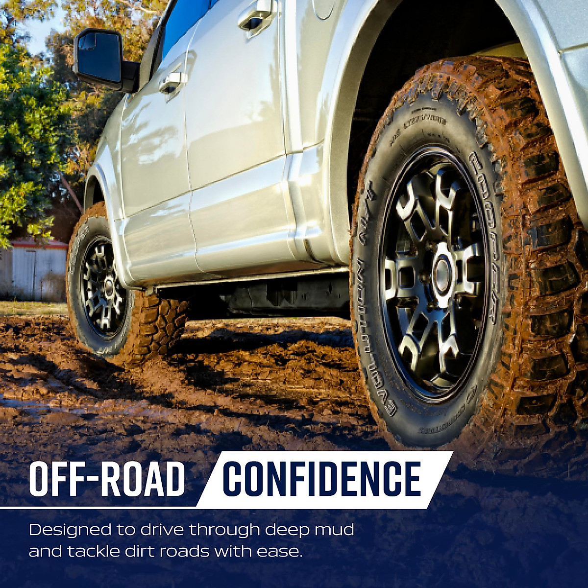 Cooper Evolution M/T All-Terrain Tire, 33X12.50R15LT 108Q, Set of 1