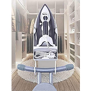 Ironing Board Hanger Wall Mount Iron Hanger Ironing Board Rack Electric Iron Holder Household Bathroom Shelf - for Max 5 inch Width