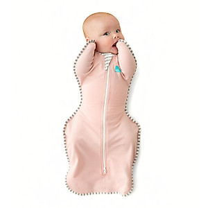 Love to Dream Swaddle UP, Baby Sleep Sack, Self-Soothing Swaddles for Newborns, Improves Sleep, Snug Fit Helps Calm Startle Reflex, New Born Essentials for Baby, 5-8.5 lbs, Pink