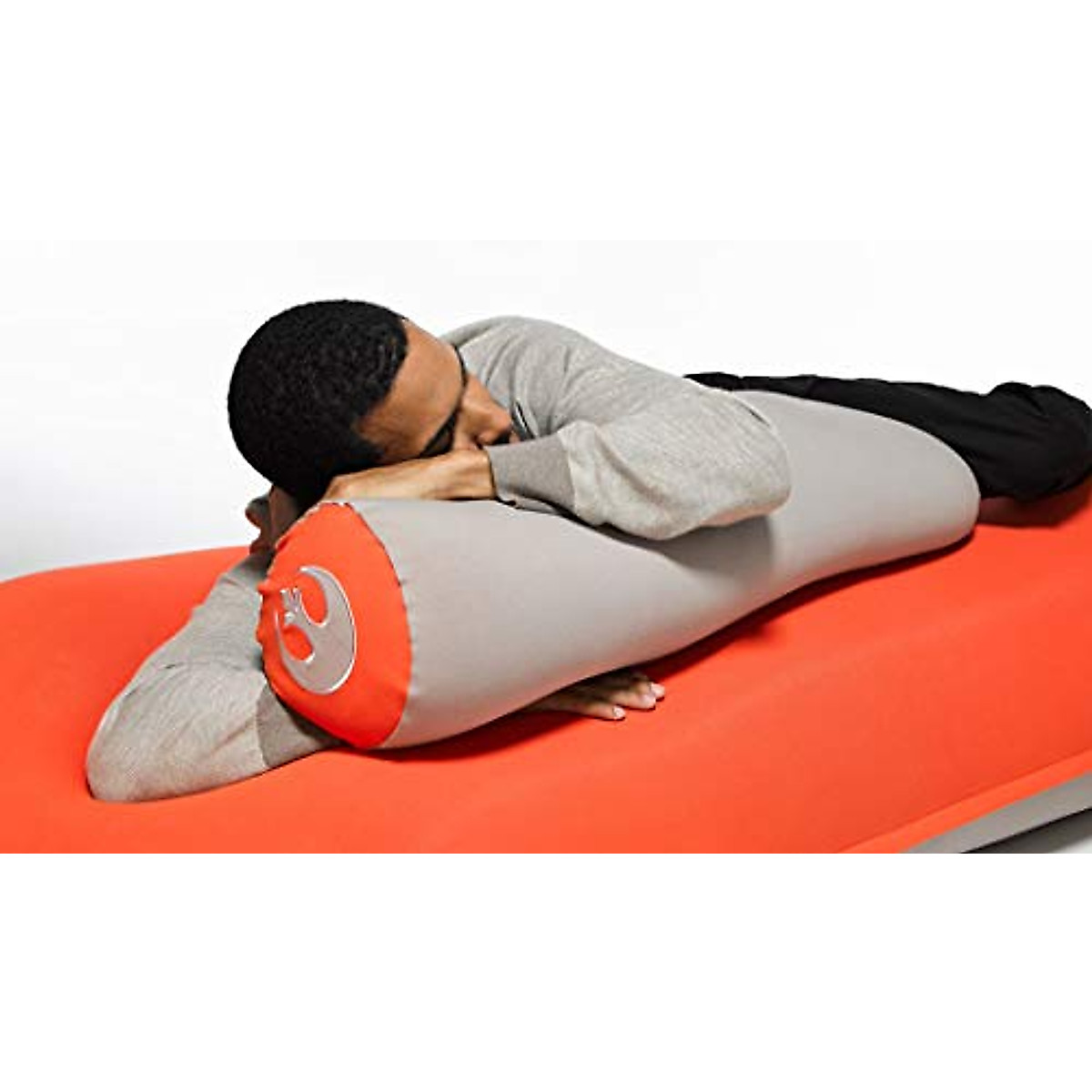 Star Wars™ Buddy Roll Body Pillow, Multi-Purpose for Side Sleeping, Pregnancy, Sitting, Conveniently Sized for Adults and Kids, Rebel