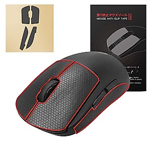 HOTLINEGAMES 2.0 Anti Slip Mouse Grip Tape Compatible with Logitech G Pro Wireless Gaming Mouse Skins,Sweat Resistant,Cut to Fit,Easy to Apply,Professional Mice Upgrade