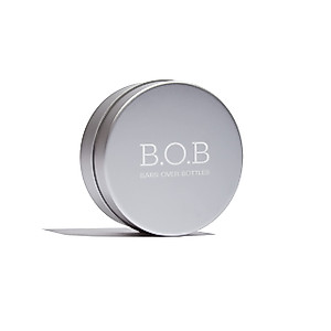 B.O.B BARS OVER BOTTLES Travel Tin Case | Shampoo and Conditioner Storage Container | Travel Size Tins & Soap Saver - 100% Zero Waste | Eco-friendly, Plastic-free | Aluminum | Recyclable | Silver