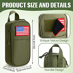 Weekgrat 3 Pcs Pencil Pouch Pencil Case Pouch Tactical Tool Bag Pouch Big Capacity Pen Pouch Zipper Pouch Large Storage Stationery Bag for Men Women Adult