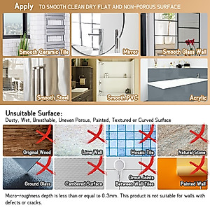 LEVERLOC Shower Caddy Suction Cup 2 Pack, Shower Organizer Removable Bathroom Shelf, Storage Suction Powerful Max Hold 22lbs Bathroom Caddy Waterproof Holder, White