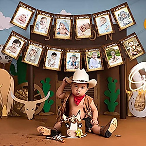 First Rodeo Birthday Party Supplies Cowboy 1st Birthday Photo Banner First Rodeo Photo Banner First Rodeo Party Supplies Cowboy Birthday Party Decoration for Boys First Birthday Photo Banner First Birthday Cowboy