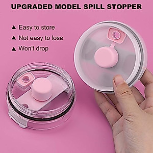 BABORUI Spill Stopper for Stanley H1.0 & H2.0 40oz/ 30oz, Upgraded Silicone Leak Stopper Compatible with Stanley Tumbler, Cup Accessories for Stanley