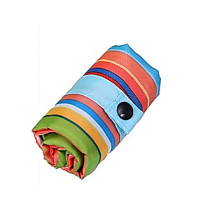 Envirosax Reusable Bag Polyester Shopping Grocery Bags Set of 5 Delightful Stripe Designs Water Resistant