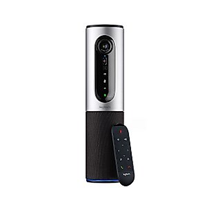 Logitech ConferenceCam Connect All-in-One Video Collaboration Solution for Small Groups – Full HD 1080p Video, USB and Bluetooth Speakerphone, Plug-and-Play