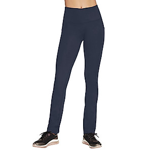 Skechers Women's Go Walk High Waisted Pant Joy, Navy, Large