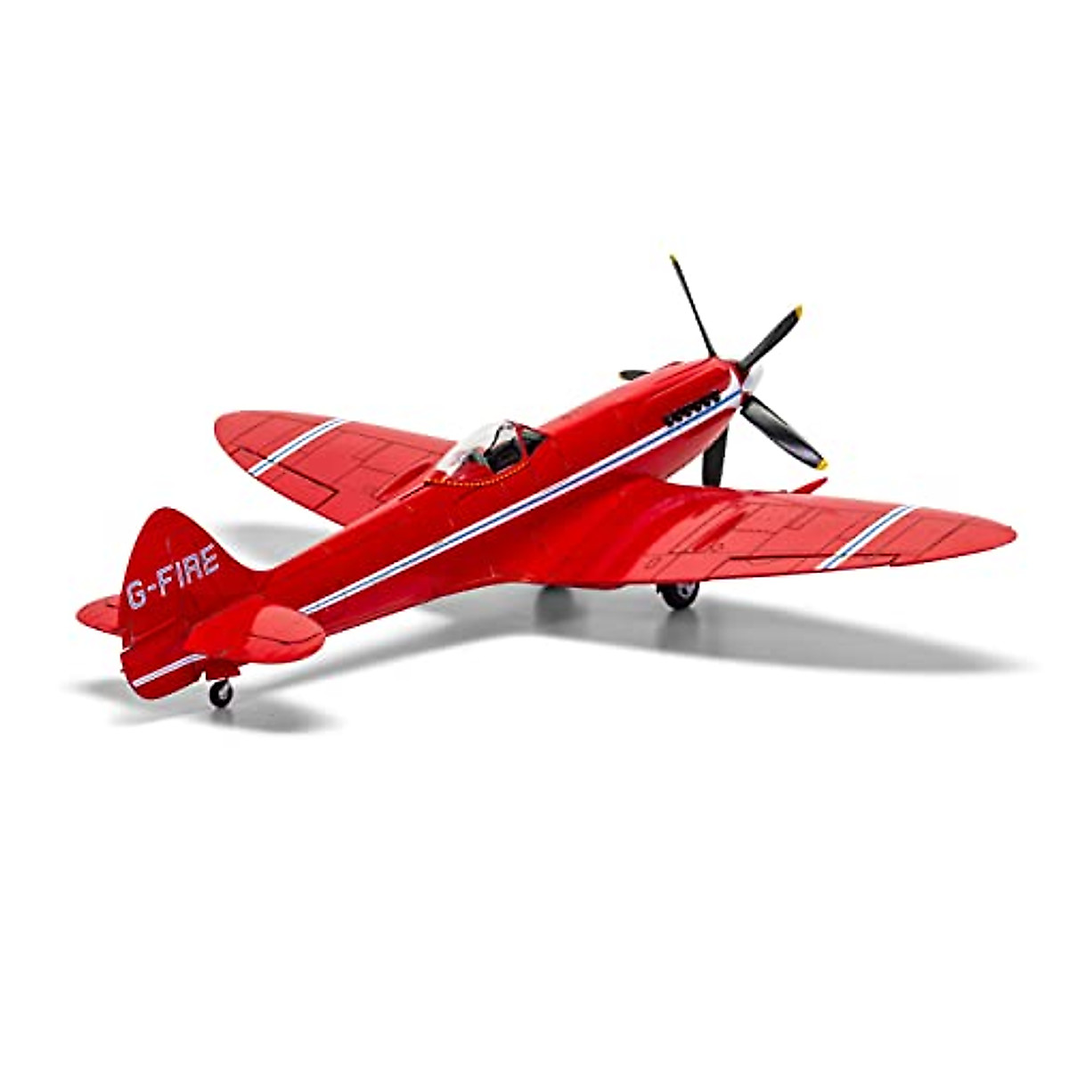 Airfix Model Set - A05139 Supermarine Spitfire MKXIV Civilian Schemes Model Building Kit - Plastic Model Plane Kits for Adults & Children 8+, Set includes Sprues & Decals - 1:48 Scale Model