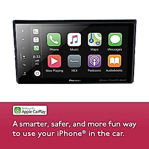 Pioneer DMH-C5500NEX 8" Amazon Alexa When Paired with Pioneer Vozsis App, Android Auto, Apple CarPlay, Bluetooth, HD Radio - Modular Solutions Digital Media Receiver