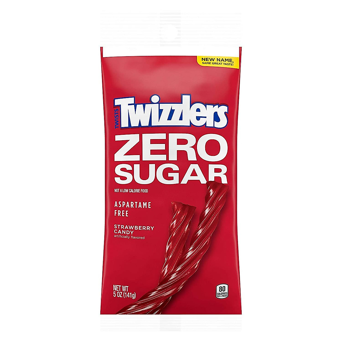 Common Classic Candy Company Licorice Twizzler Twists - Bulk - Sugar Free Strawberry - 5 oz (Pack of 2) "Repacked & distributed by Common Cents"